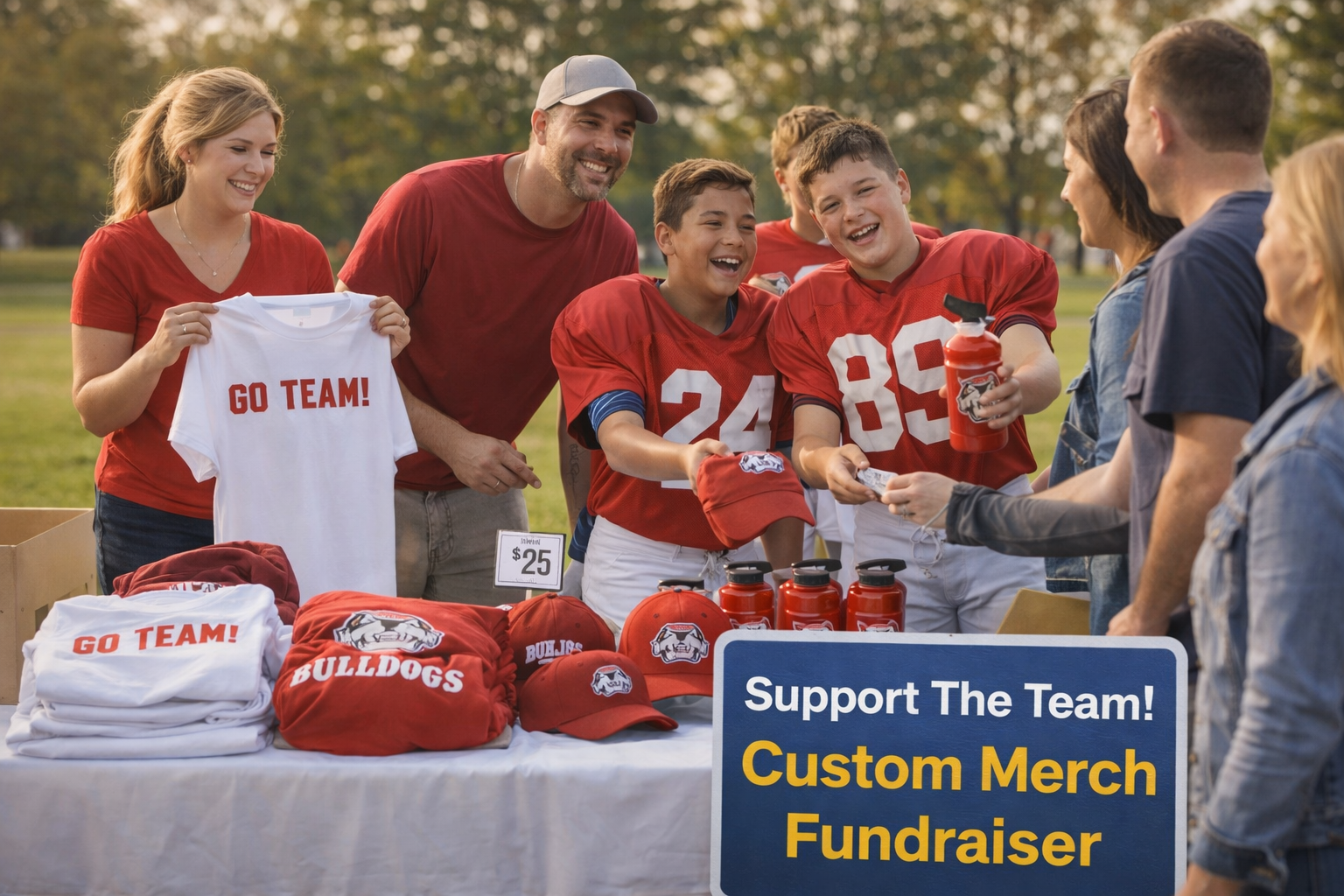 Youth Sports Fundraisers Using Custom Merch | iHeartCustoms – iheartcustoms