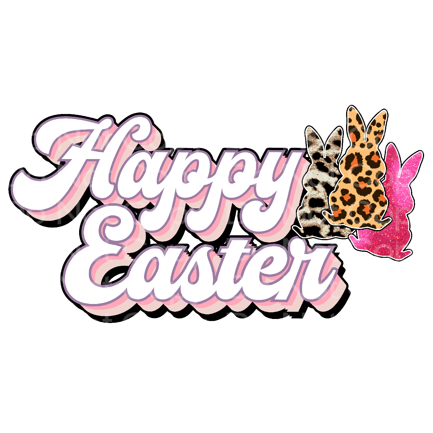 Happy Easter Transfer Film 2431 – iheartcustoms